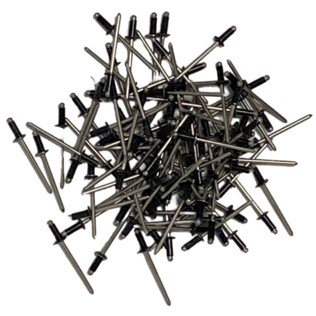 Matte Black Stainless Steel Pop Blind Rivet | Metal Roof Master - Shop
